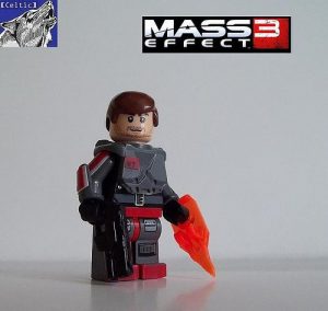 Mass Effect 3 Commander Shepard | Custom LEGO Minifigures