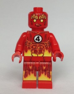 Human Torch Custom Minifigures Review | Custom LEGO Minifigures