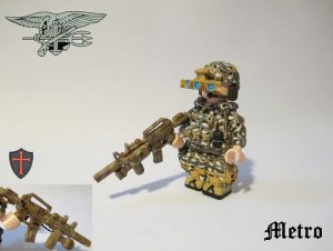 Navy Seal With NVG System Custom Minifigure | Custom LEGO Minifigures