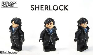 Sherlock Holmes Custom Minifigure | Custom LEGO Minifigures