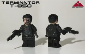 Terminator T-850 Custom Minifigure | Custom LEGO Minifigures