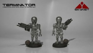 Terminator T-800 Endoskeleton Custom Minifigure | Custom LEGO Minifigures