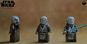 Star Wars Ben Kenobi Custom Minifigure | Custom LEGO Minifigures