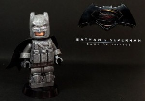 Dawn of Justice Armoured Batman Custom Minifigure | Custom LEGO Minifigures
