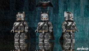 Armoured Batman Custom Minifigure | Custom LEGO Minifigures