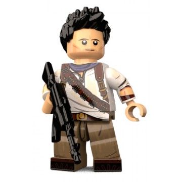 Nathan Drake Custom Minfigure | Custom LEGO Minifigures