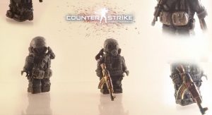 CS:GO SAS Counter Terrorist Custom Minifigure | Custom LEGO Minifigures