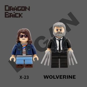 Dragon Brick Wolverine and X-23 Custom Minifigure | Custom LEGO Minifigures