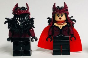 Diamond Custom Bricks Crimson Witch Custom Minifigure | Custom LEGO ...