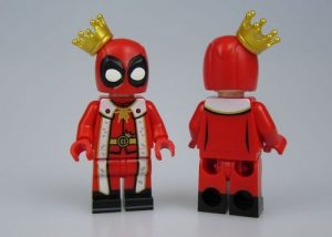 King Deadpool Custom Minifigure | Custom LEGO Minifigures