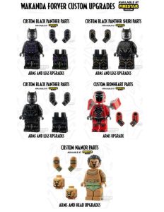 Wakanda Forever Custom Upgrades | Custom LEGO Minifigures