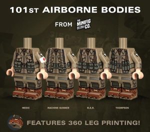 TMC 101st Airborne Bodies | Custom LEGO Minifigures