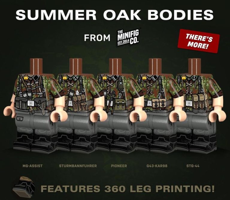 TMC German Summer Oak Bodies | Custom LEGO Minifigures