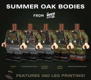 TMC German Summer Oak Bodies | Custom LEGO Minifigures