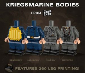 TMC WWII Kriegsmarine Bodies | Custom LEGO Minifigures