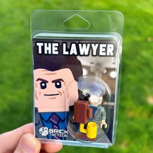BrickTactical The Lawyer Custom Minifigure | Custom LEGO Minifigures