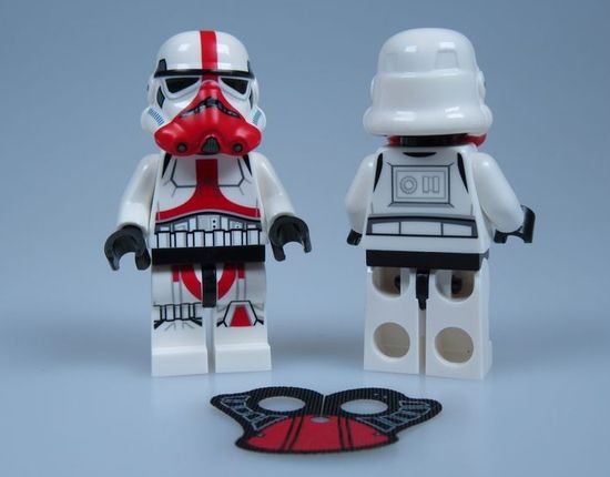 Red TK Flametrooper (RH) Custom Minifigure by Grandpa Clone Customs ...